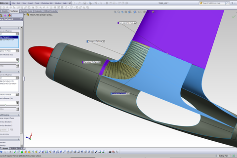 Tutorial how to connect wing with fuselage in a WWII type aircraft in ...