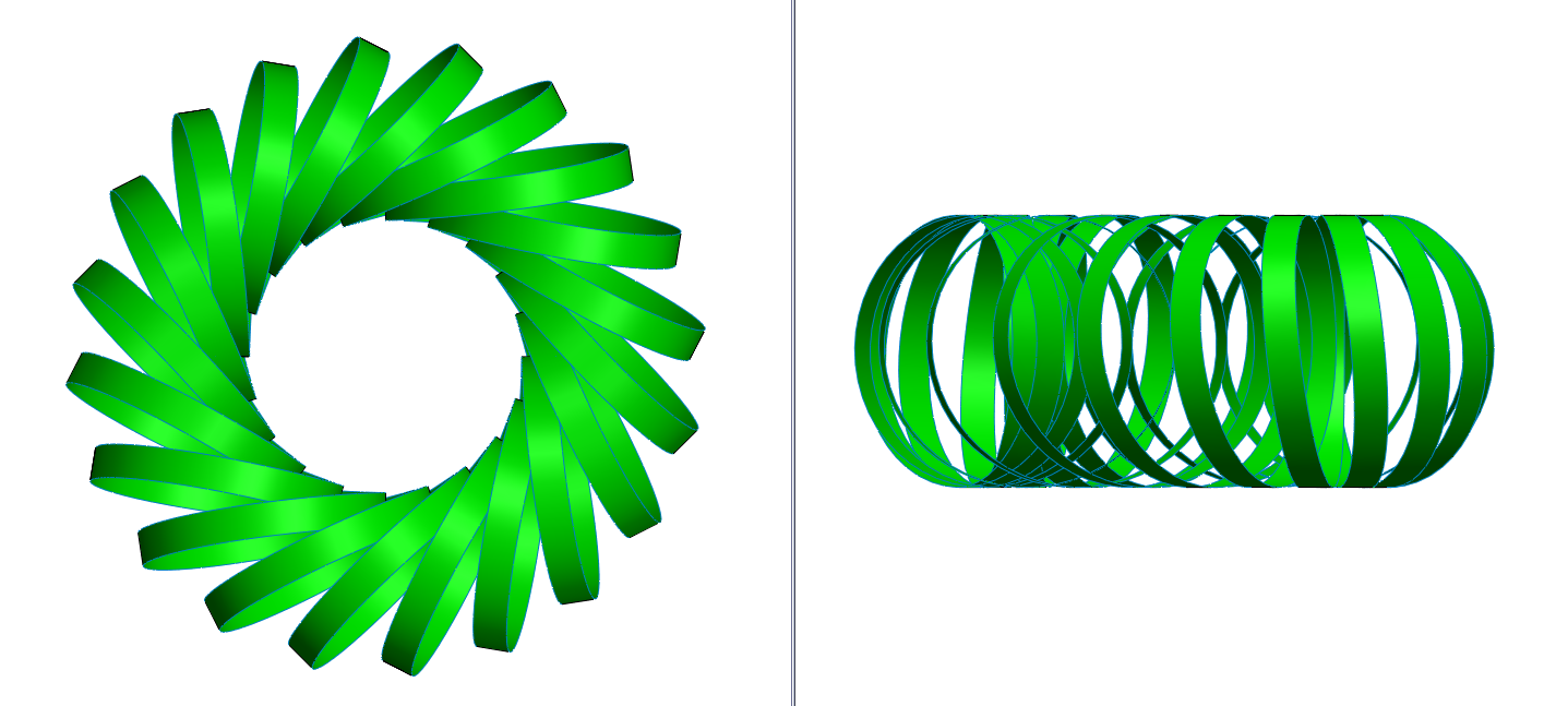 Spiral on a torus | SOLIDWORKS Design & Help | GrabCAD Groups
