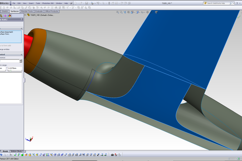 Tutorial how to connect wing with fuselage in a WWII type aircraft in ...