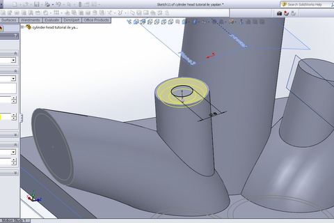 Tutorial: How to make engine part 30 - GrabCAD