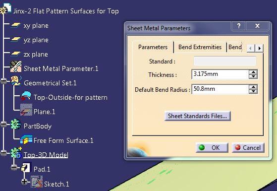 How To Unfold Iges File Parts In Catia Catia Users Grabcad Groups