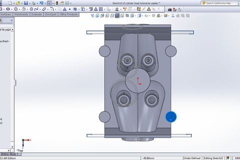 Tutorial: How to make engine part 31 - GrabCAD