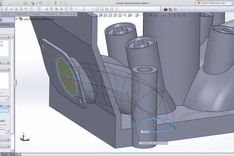 Tutorial: How to make engine part 32 - GrabCAD