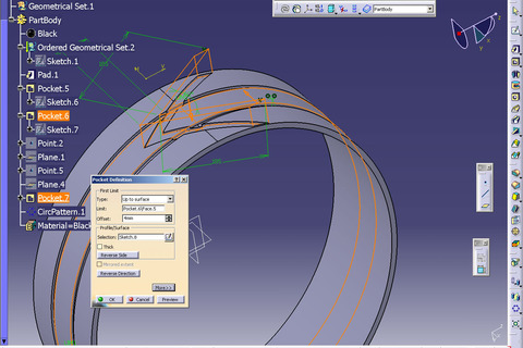 can anyone help me about how to making a how u making tread pattern of ...