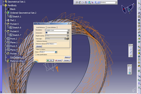 can anyone help me about how to making a how u making tread pattern of ...
