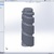 How to model a worm ( perpetual screw) with variable pitch in ...