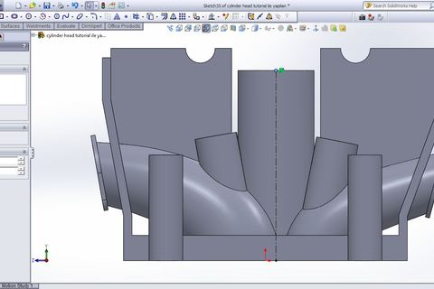 Tutorial: How to make engine part 33 - GrabCAD