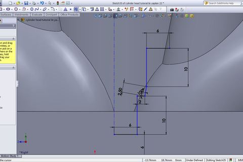 Tutorial: How to make engine part 33 - GrabCAD