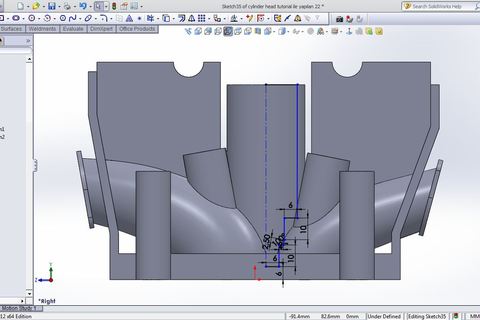 Tutorial: How to make engine part 33 - GrabCAD