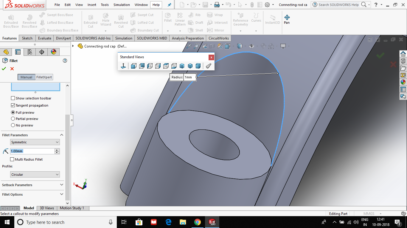 Cannot apply fillets in certain areas | SOLIDWORKS Design & Help | GrabCAD Groups