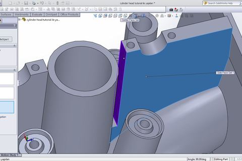 Tutorial: How to make engine part 35 - GrabCAD