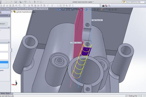 Tutorial: How to make engine part 35 - GrabCAD