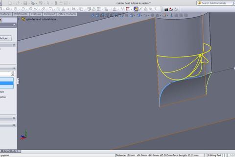 Tutorial: How to make engine part 35 - GrabCAD