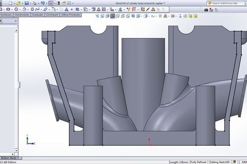 Tutorial: How to make engine part 36 - GrabCAD