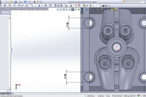 Tutorial: How to make engine part 36 - GrabCAD