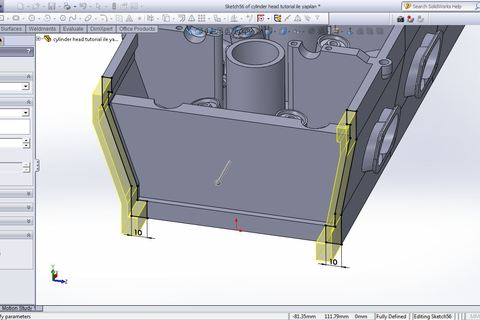 Tutorial: How to make engine part 36 - GrabCAD