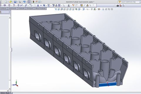 Tutorial: How to make engine part 36 - GrabCAD