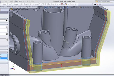 Tutorial: How to make engine part 36 - GrabCAD