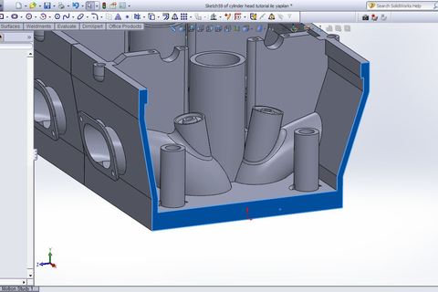 Tutorial: How to make engine part 36 - GrabCAD