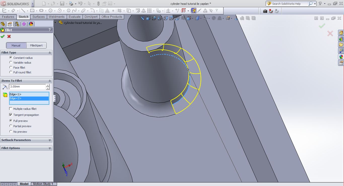 Tutorial: How to make engine part 36 | GrabCAD Tutorials