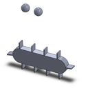 Chicken hanging conveyor in solidworks | GrabCAD Tutorials