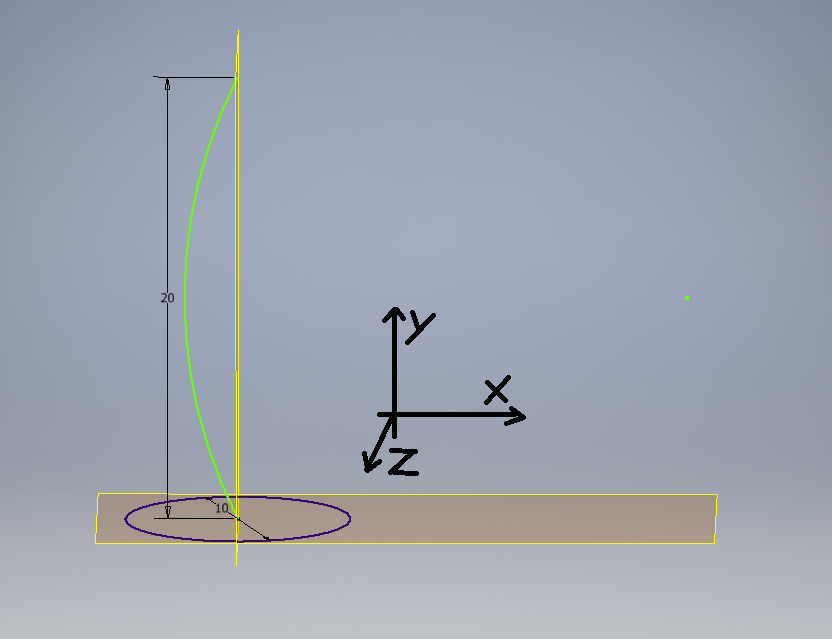How Would I Achieve This Curving A Part In Inventor Autodesk