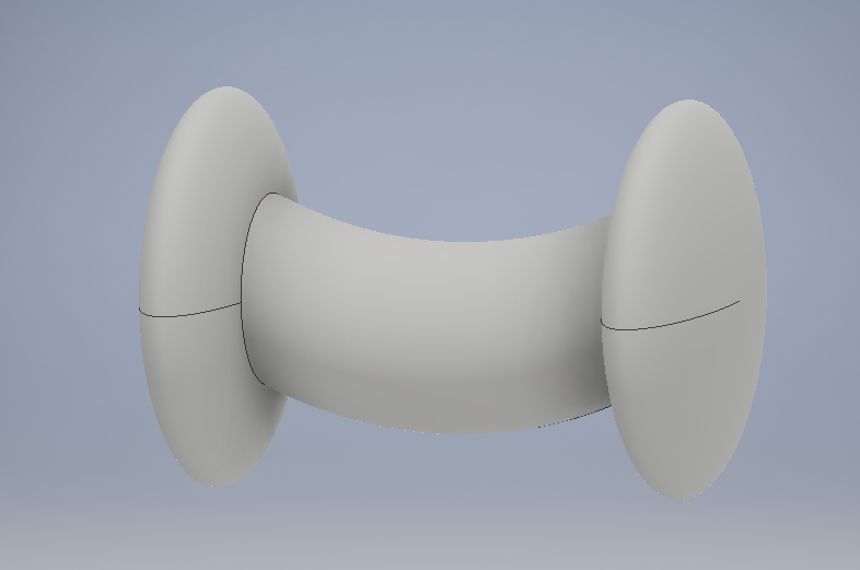 How Would I Achieve This Curving A Part In Inventor Autodesk