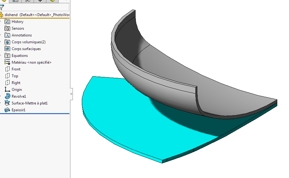 Blank dia for torispherical dish | GrabCAD Questions