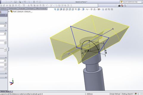 Tutorial: How to make engine part 42 - GrabCAD