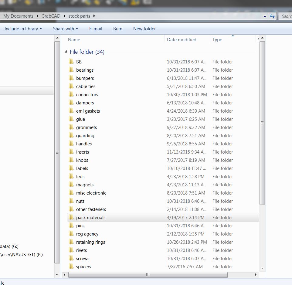 Too many projects to not use sub folders, Any way? | GrabCAD Questions