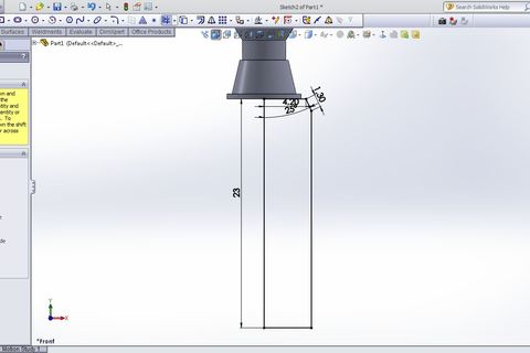 Tutorial: How to make engine part 46 - GrabCAD
