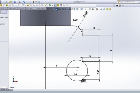 Tutorial: How to make engine part 47 - GrabCAD