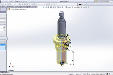 Tutorial: How to make engine part 47 - GrabCAD