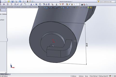 Tutorial: How to make engine part 48 - GrabCAD