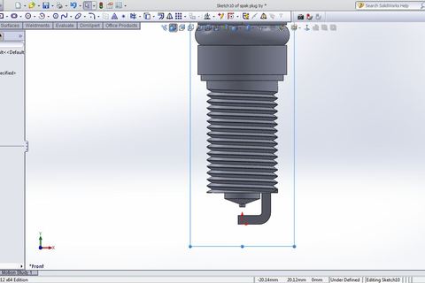 Tutorial: How to make engine part 48 - GrabCAD