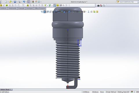 Tutorial: How to make engine part 48 - GrabCAD