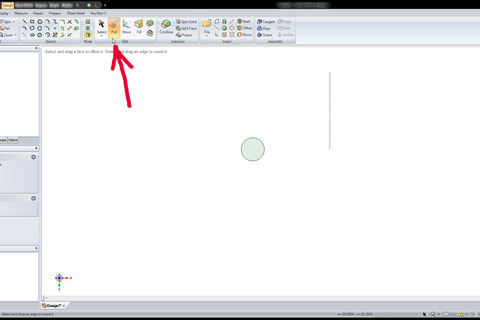 SpaceClaim basic tutorial - spring - GrabCAD