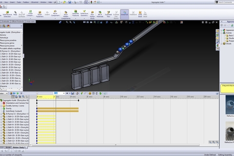 How to add gravity simulation - on motion study in SolidWorks 2012? - GrabCAD