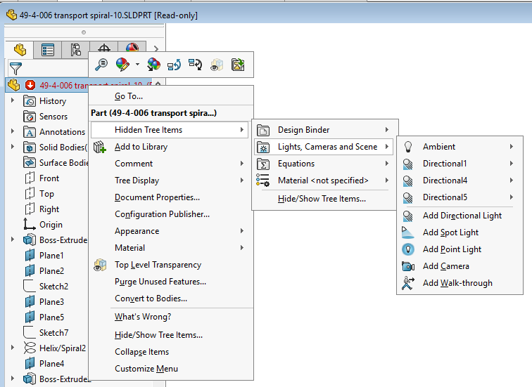 single part turns dark grey and edges disappear in solidworks 2016 ...
