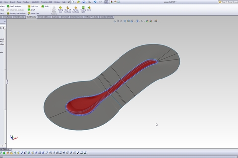 How to make core and cavity of complex modles? - GrabCAD