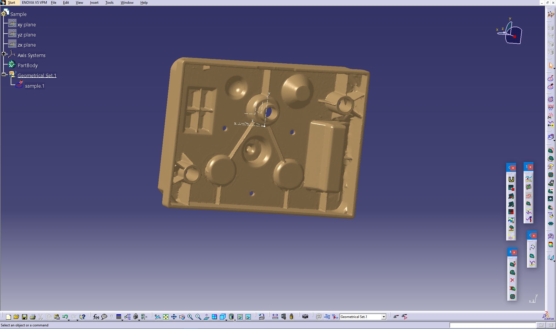 Broken File Stl To Use In Catia And Make A 3d Model Catia Users