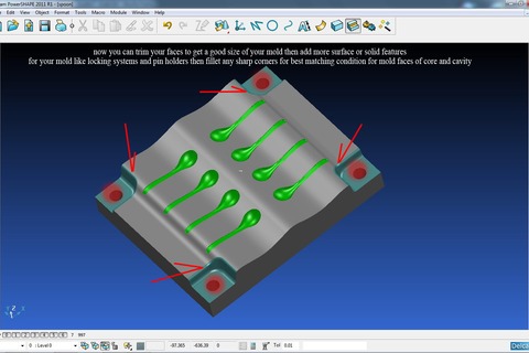 How to make core and cavity of complex modles? - GrabCAD