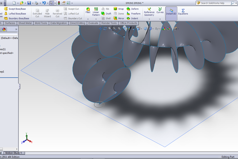 Tutorial: How to make a springy spring - GrabCAD