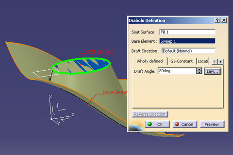 for what purpose dibolo command is used in cattia .......? - GrabCAD