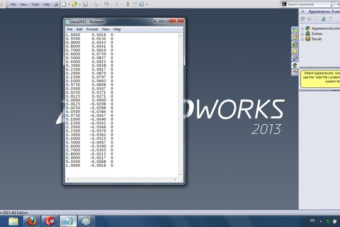 Tutorial-How to import points to solidworks from a text file ! - GrabCAD
