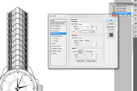 Rendering Realistic Chrome Photoshop tutorial - GrabCAD