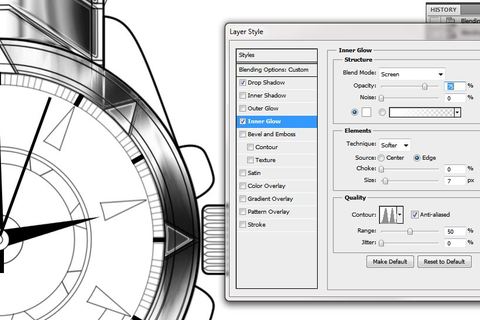 Rendering Realistic Chrome Photoshop tutorial - GrabCAD