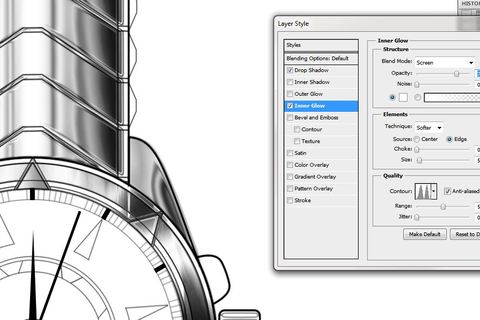 Rendering Realistic Chrome Photoshop tutorial - GrabCAD