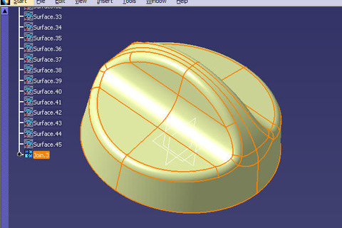 How can I merge two or more surfaces together to have one surface ...