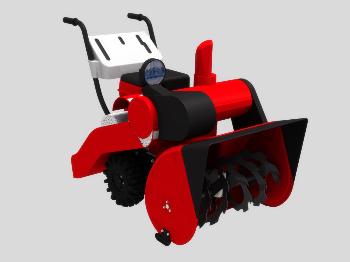 help , model of the snow blower | SOLIDWORKS Design & Help | GrabCAD Groups